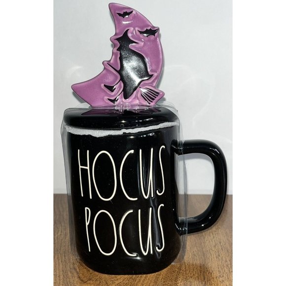 Rae Dunn | Kitchen | New Rae Dunn Halloween Hocus Pocus Black Mug Cup ...